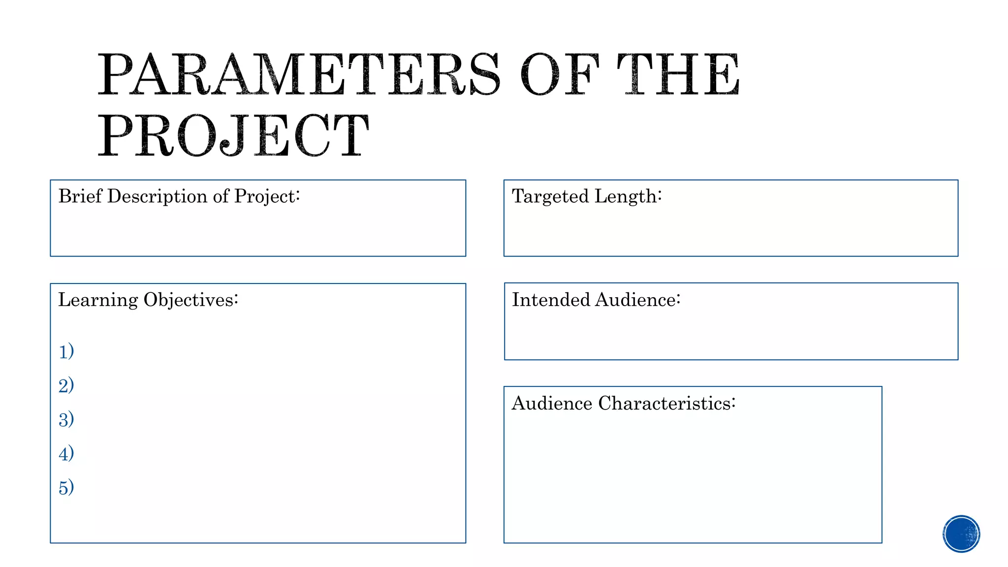 The Design Document Blueprint | PPT