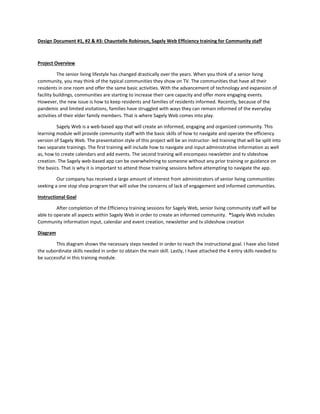 Design documents | PDF