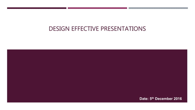 Design effective presentations | PPTX | Desktop Publishing | Computer ...