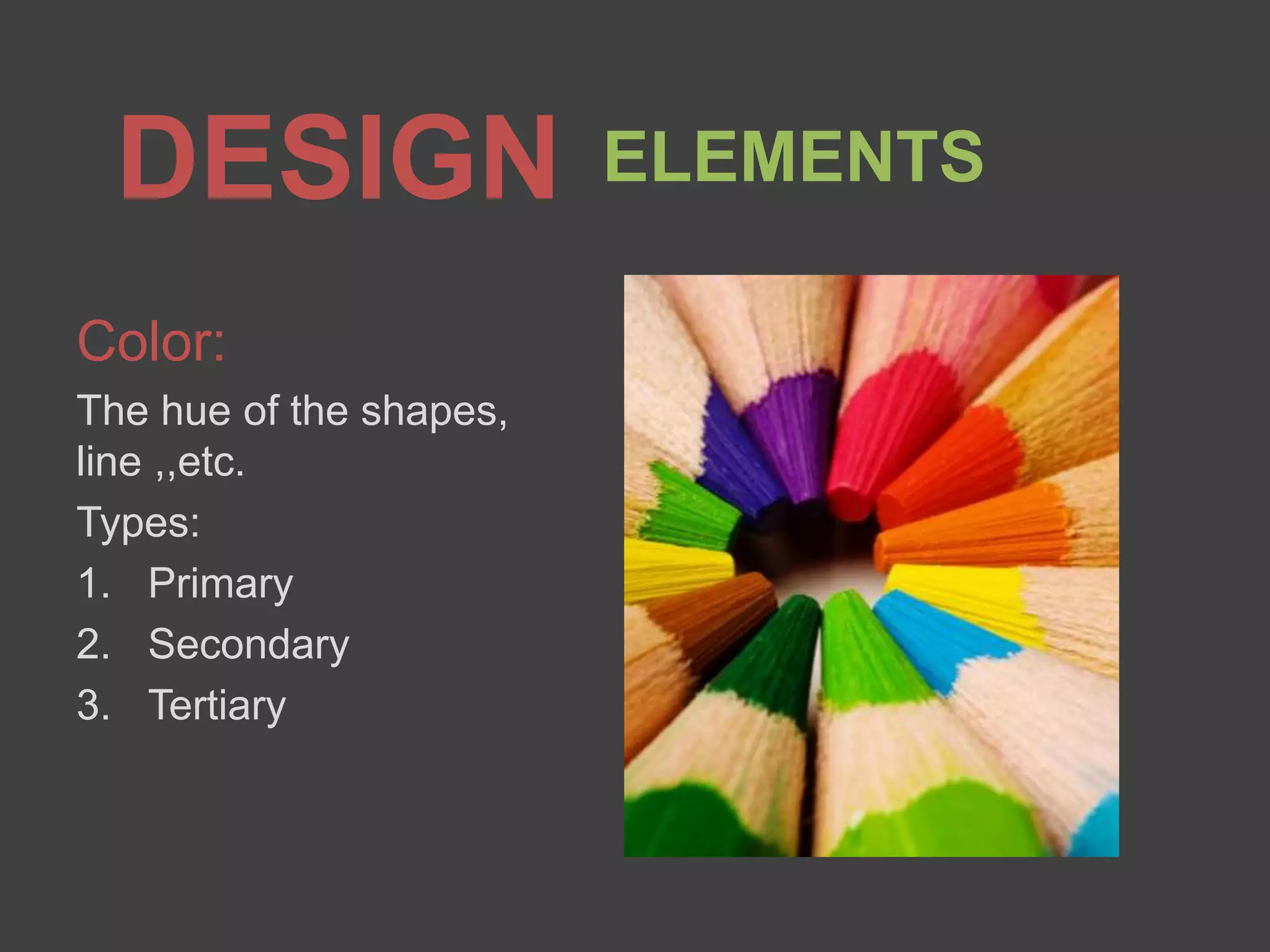 Design elements and principles | PPTX