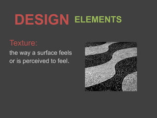 Design elements and principles | PPTX