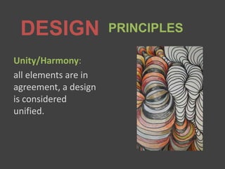 Design elements and principles | PPTX