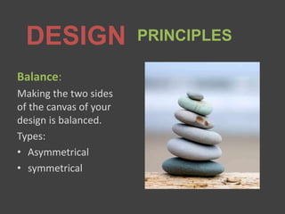 Design elements and principles | PPTX