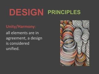 Design elements and principles | PPTX