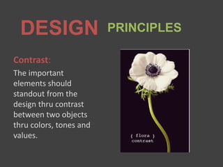 Design elements and principles | PPTX