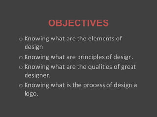Design elements and principles | PPTX