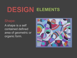 Design elements and principles | PPTX