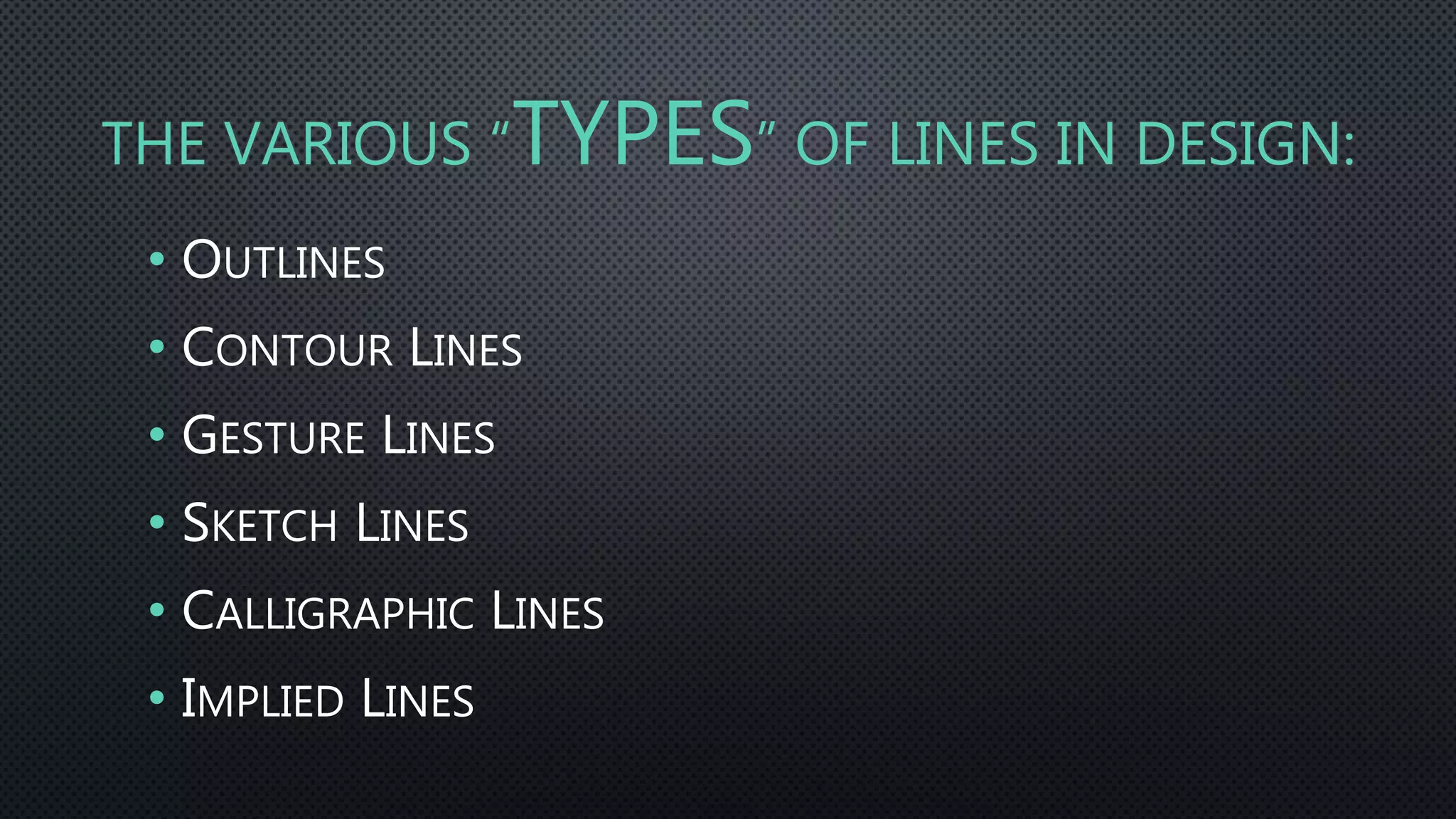 Design Element #1 - Lines | PPTX