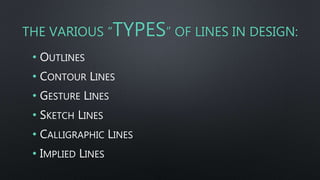 Design Element #1 - Lines | PPTX