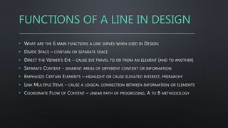 Design Element #1 - Lines | PPTX