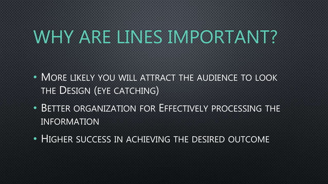 Design Element #1 - Lines | PPTX