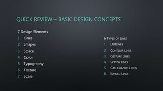 Design Element #1 - Lines | PPTX