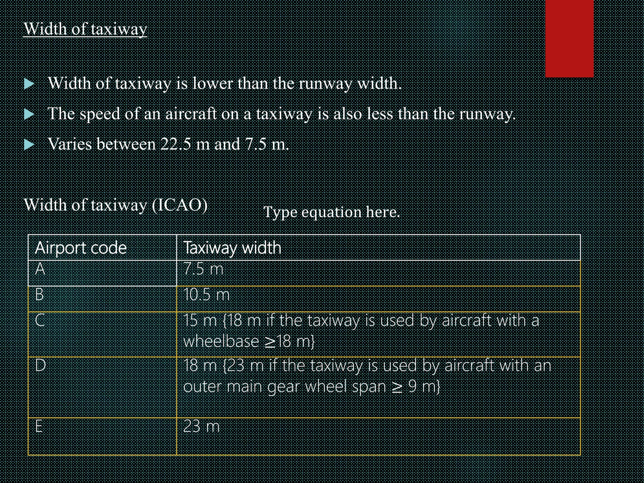 Design elements of airport taxiway | PPTX