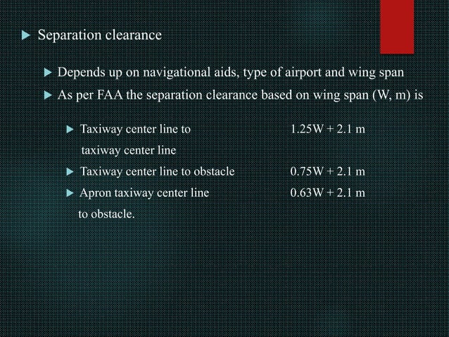 Design elements of airport taxiway | PPTX