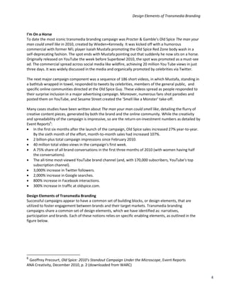 Design elements of transmedia branding | PDF