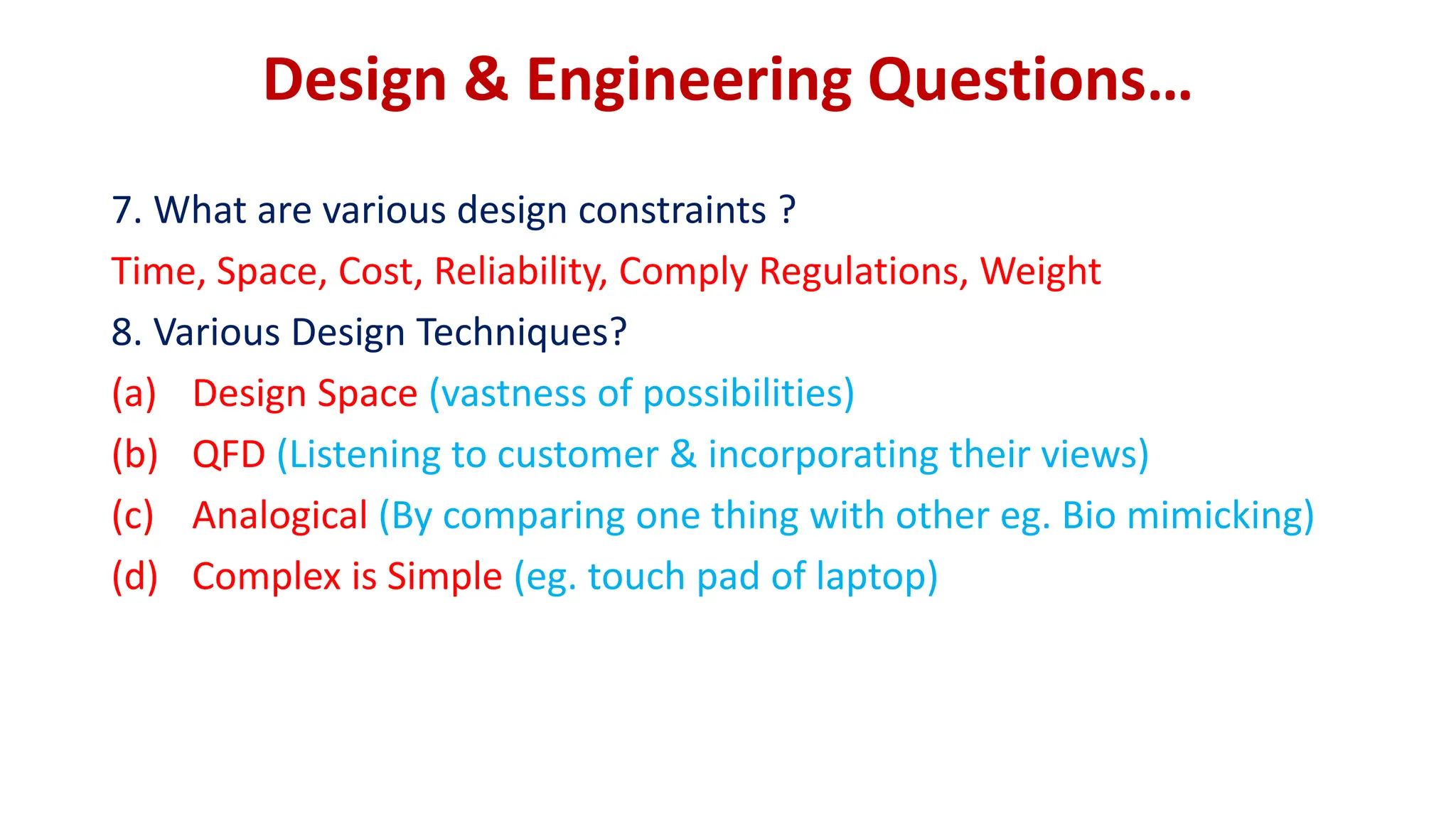 Design & Engineering by Dr Arun. Difference between design thinking and ...