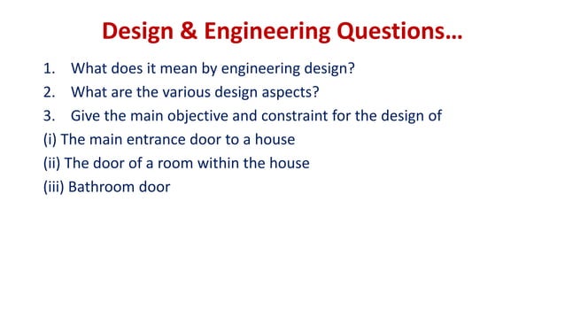 Design & Engineering by Dr Arun. Difference between design thinking and traditional thinking is ...