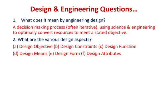 Design & Engineering by Dr Arun. Difference between design thinking and ...
