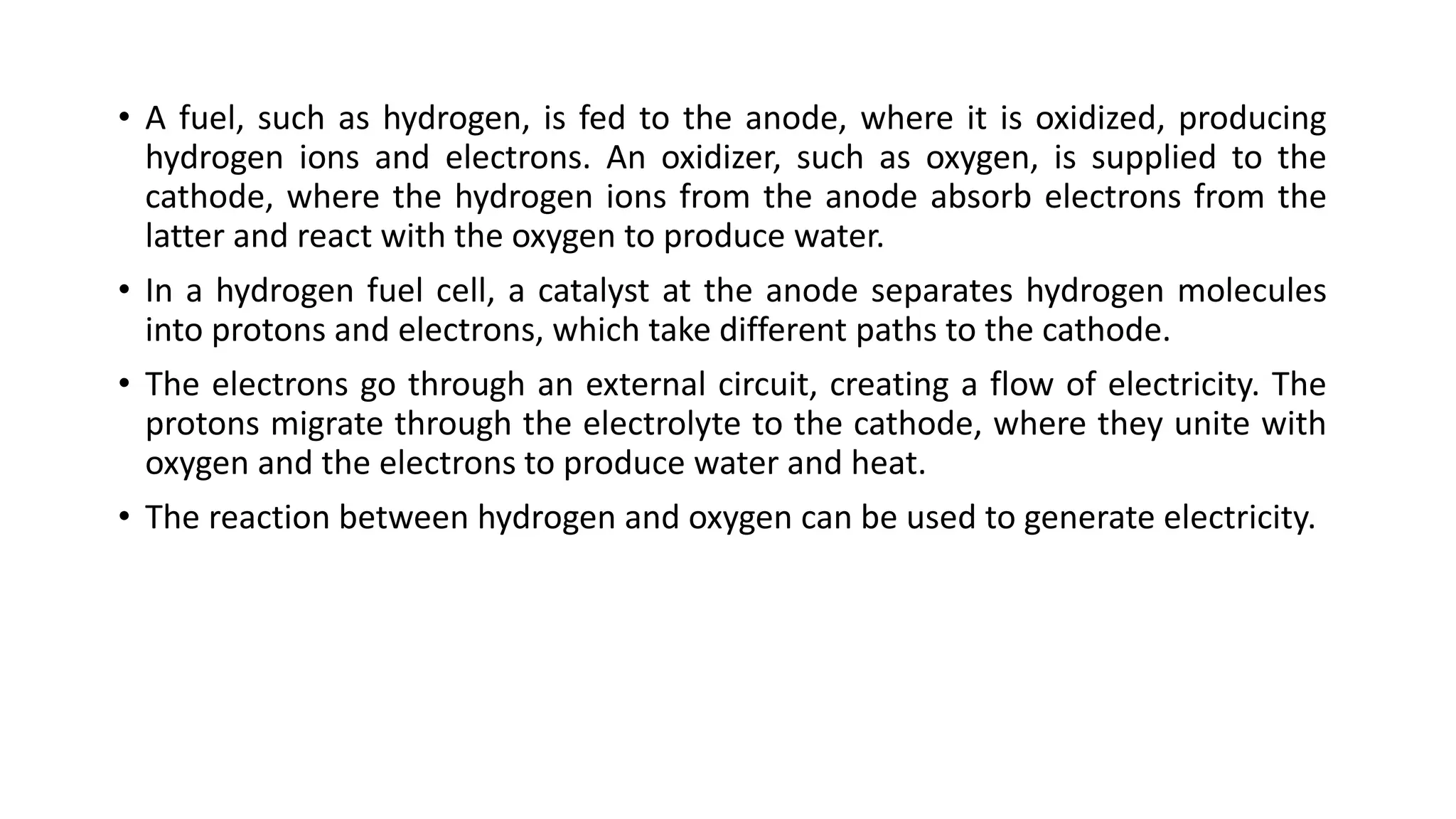Production of hydrogen.pptx | Chemistry | Science