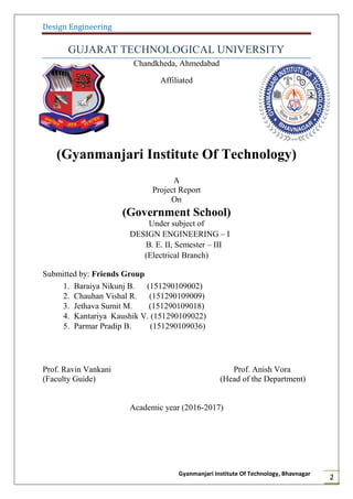 Design Engineering Report | PDF