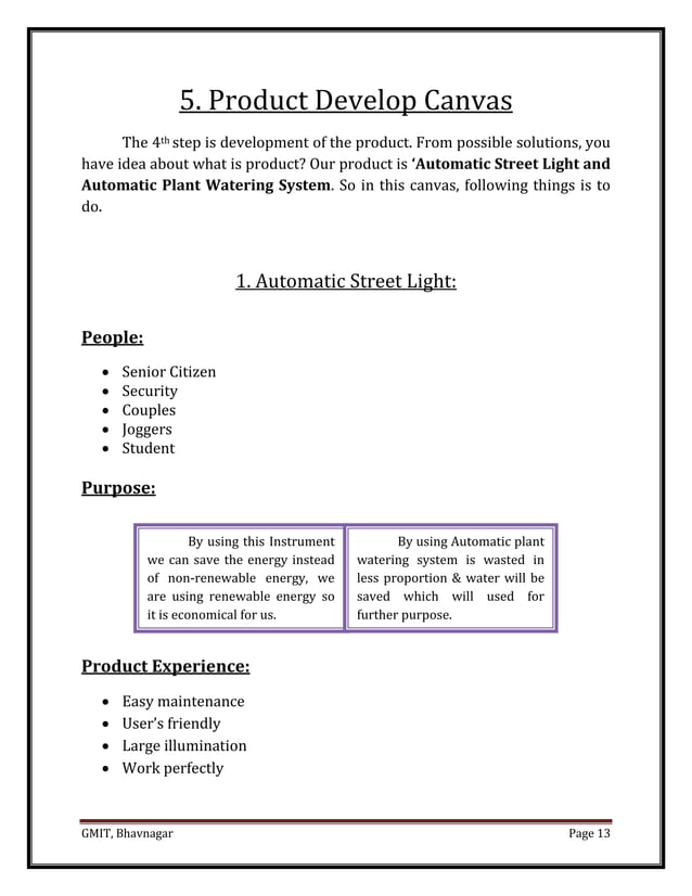 Design engineering report | PDF