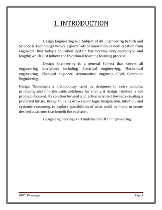 Design engineering report | PDF