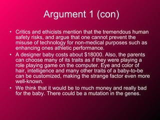 Designer babies | PPT