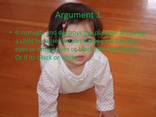 Designer babies | PPTX