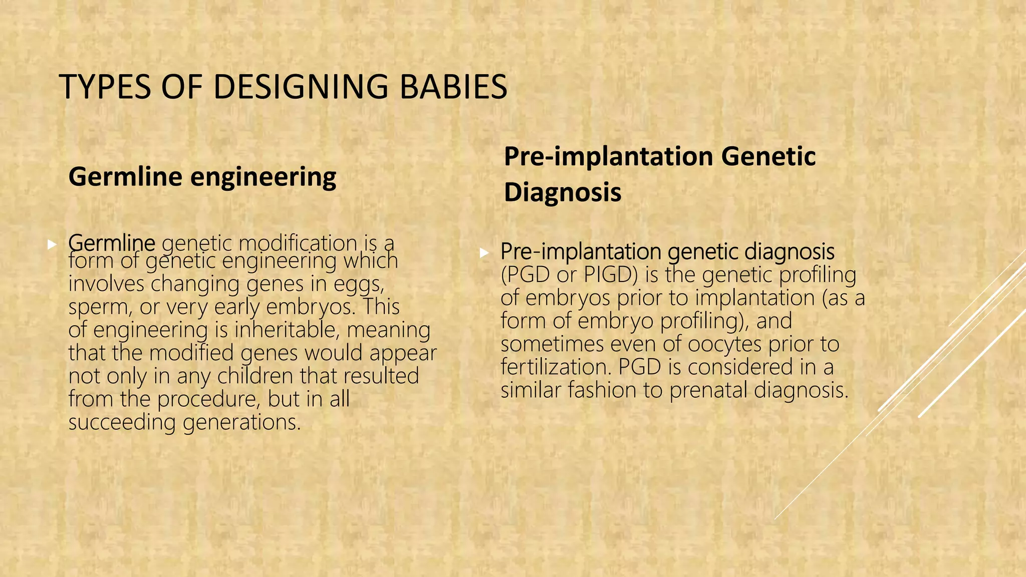 Designer babies | PPTX
