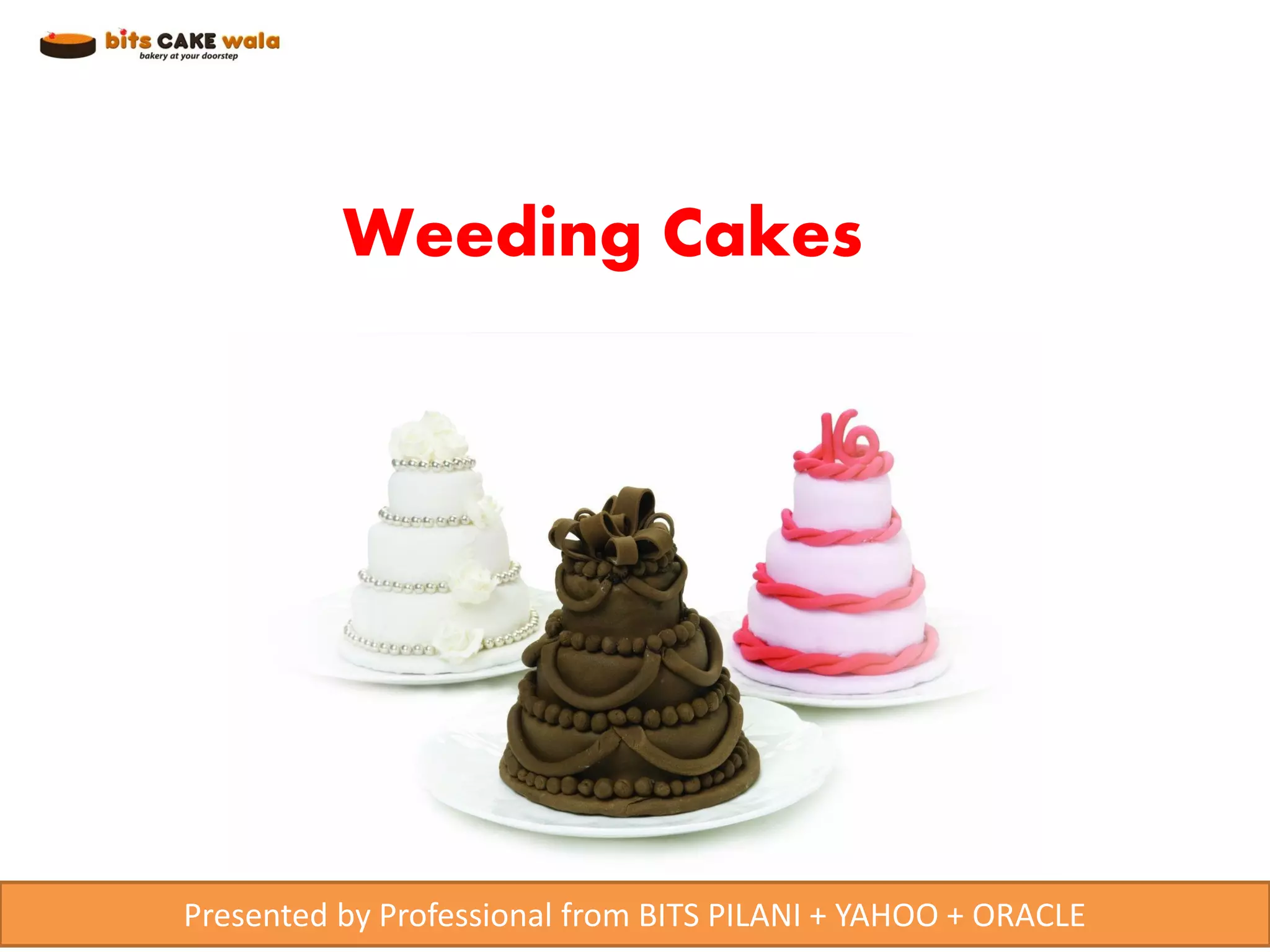 Designer cakes presentation | PDF