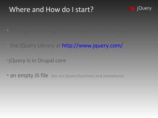 Designers Guide To jQuery | PPT