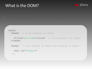 Designers Guide To jQuery | PPT