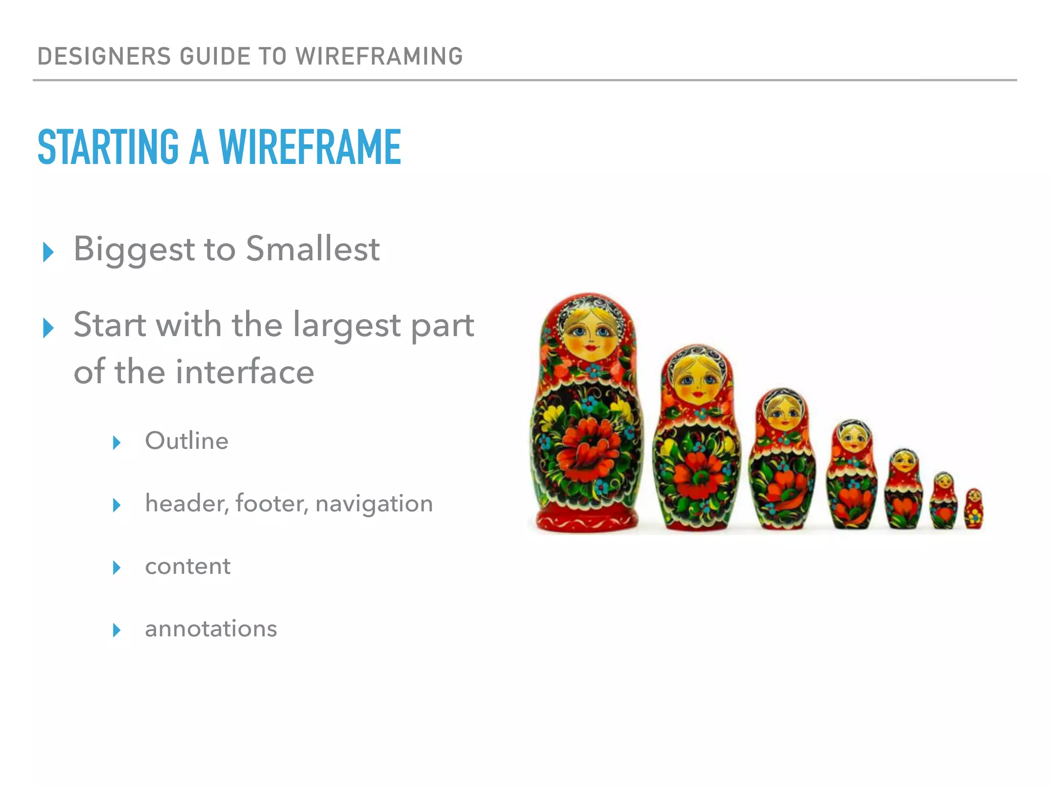 Designers Guide To Wireframing | PDF