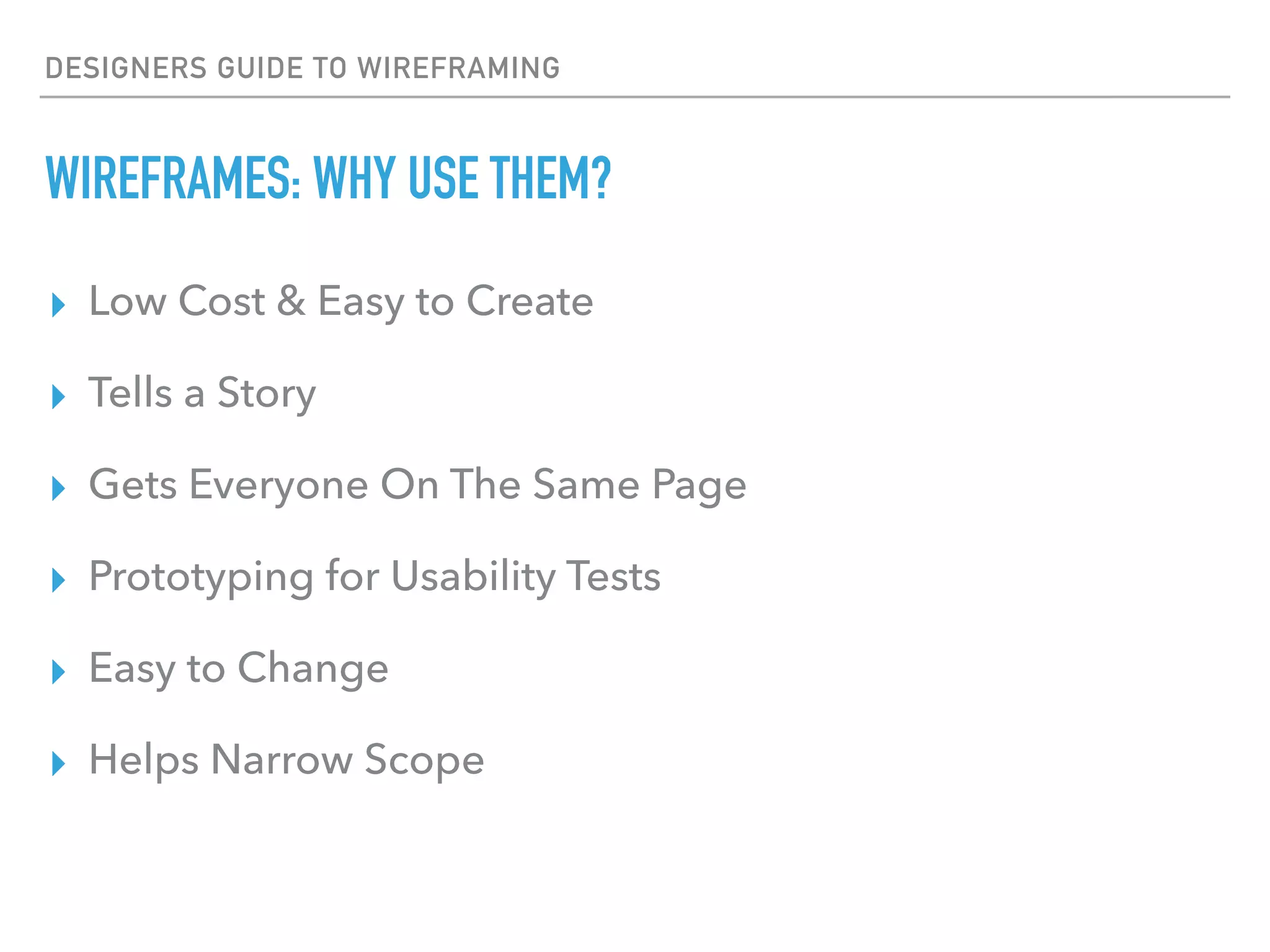 Designers Guide To Wireframing | PDF