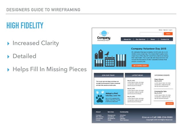 Designers Guide To Wireframing | PPT | Free Download