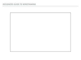 Designers Guide To Wireframing | PPT
