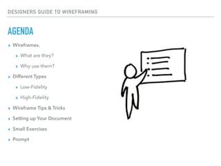 Designers Guide To Wireframing | PPT