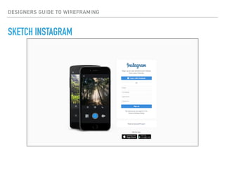 Designers Guide To Wireframing | PPT