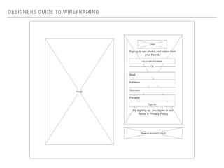 Designers Guide To Wireframing | PDF