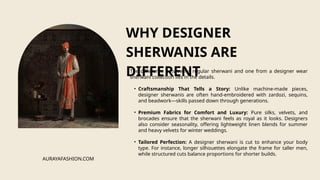 Designer Sherwanis 2025 Elevating Men’s Fashion with Timeless Appeal.pptx