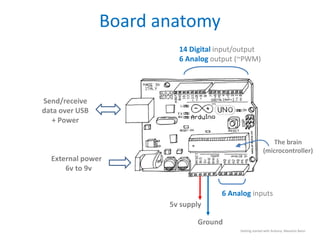 Designers, please mind the gap! Let's get started with Arduino | PPT