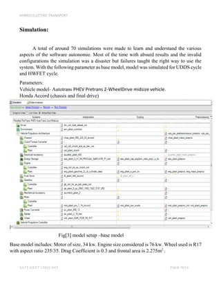 Design&Evaluation of PHEV powertrain | PDF