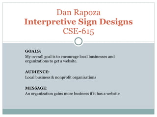 Dan's Design Evolution | PPT