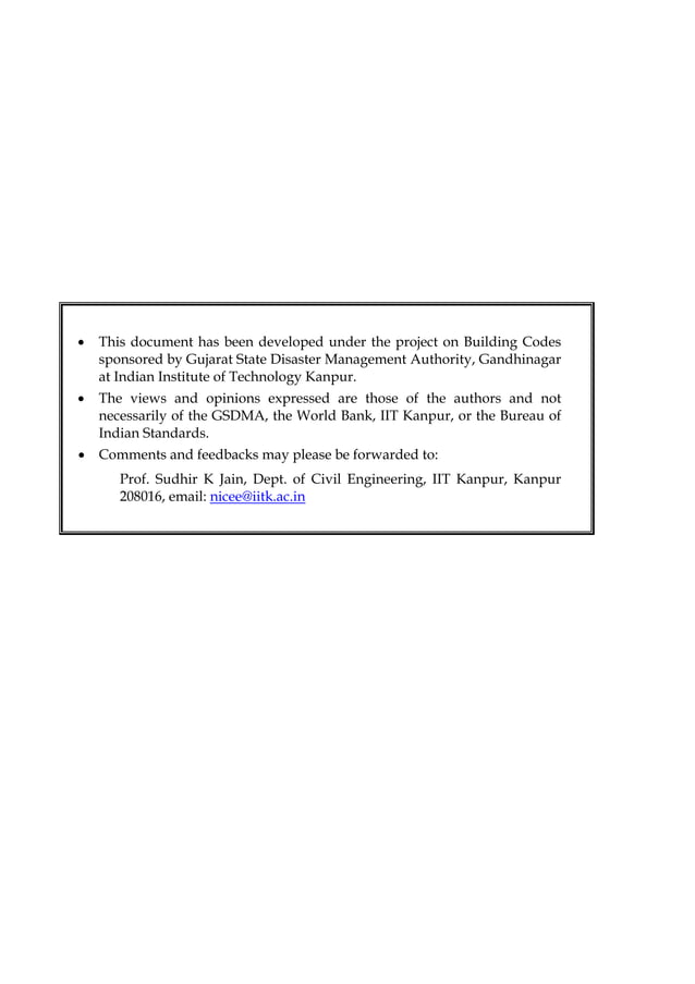 Design example of a six storey building project report | PDF