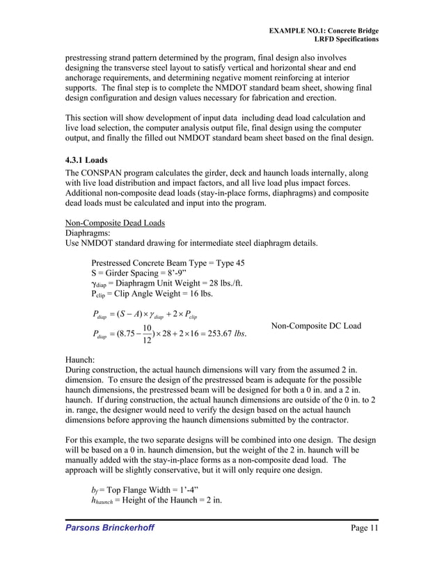 Design Example_Prestressed Concrete Girder Bridge.pdf