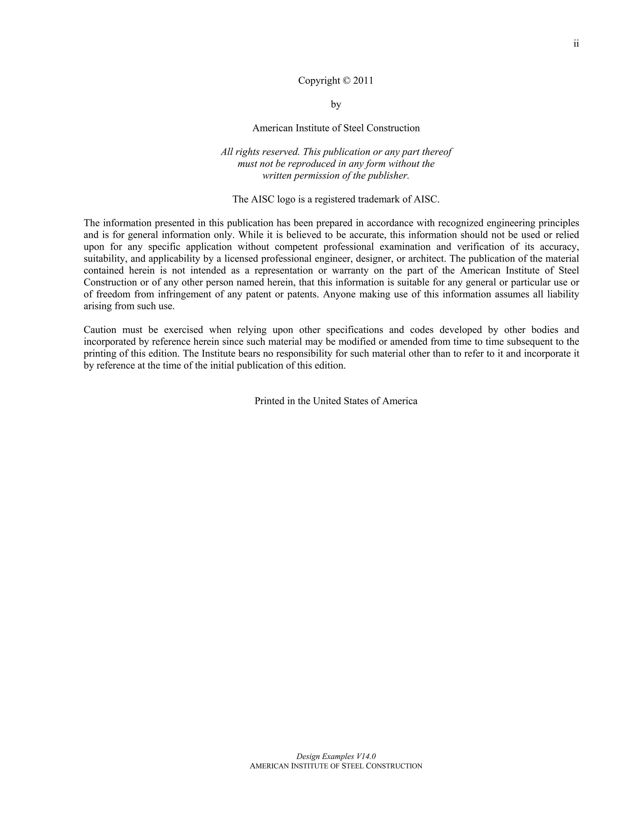 Design examples aisc diseño en acero ejercicios | PDF