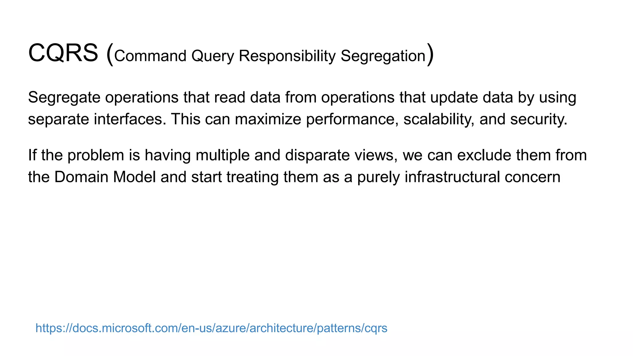 Design | expose ap is with cqrs | PPT