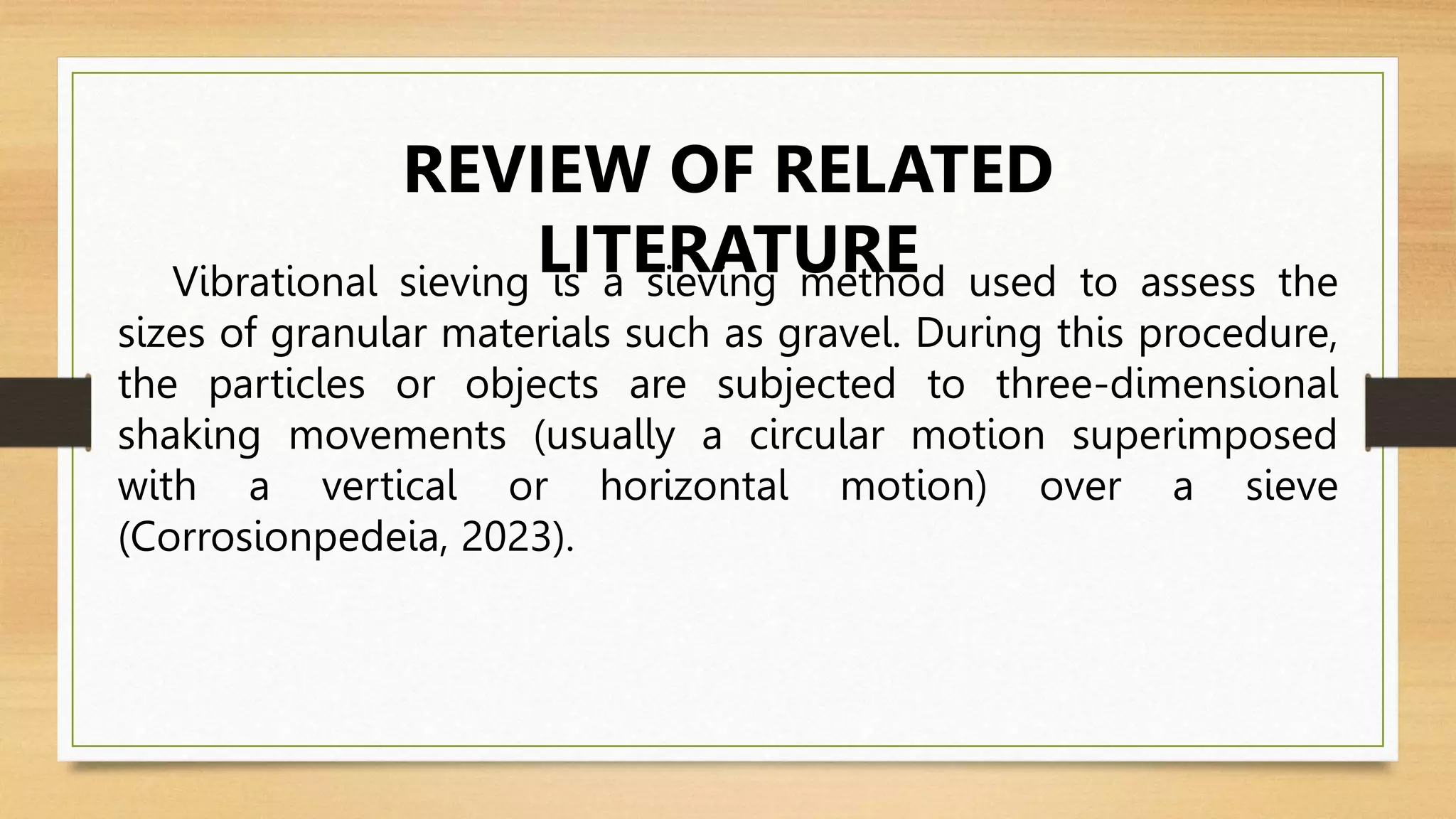 DESIGN, FABRICATION, AND EVALUATION OF A MULTI-PURPOSE SIEVER PPT.pptx