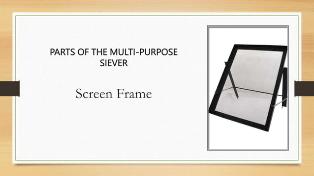 DESIGN, FABRICATION, AND EVALUATION OF A MULTI-PURPOSE SIEVER PPT.pptx
