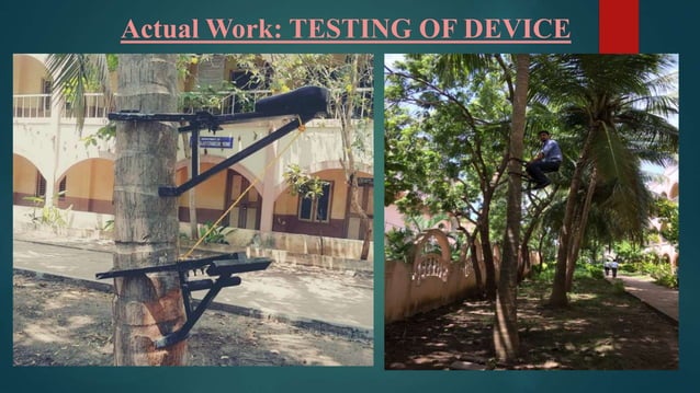 DESIGN & FABRICATION OF A COCONUT TREE CLIMBING DEVICE.pptx